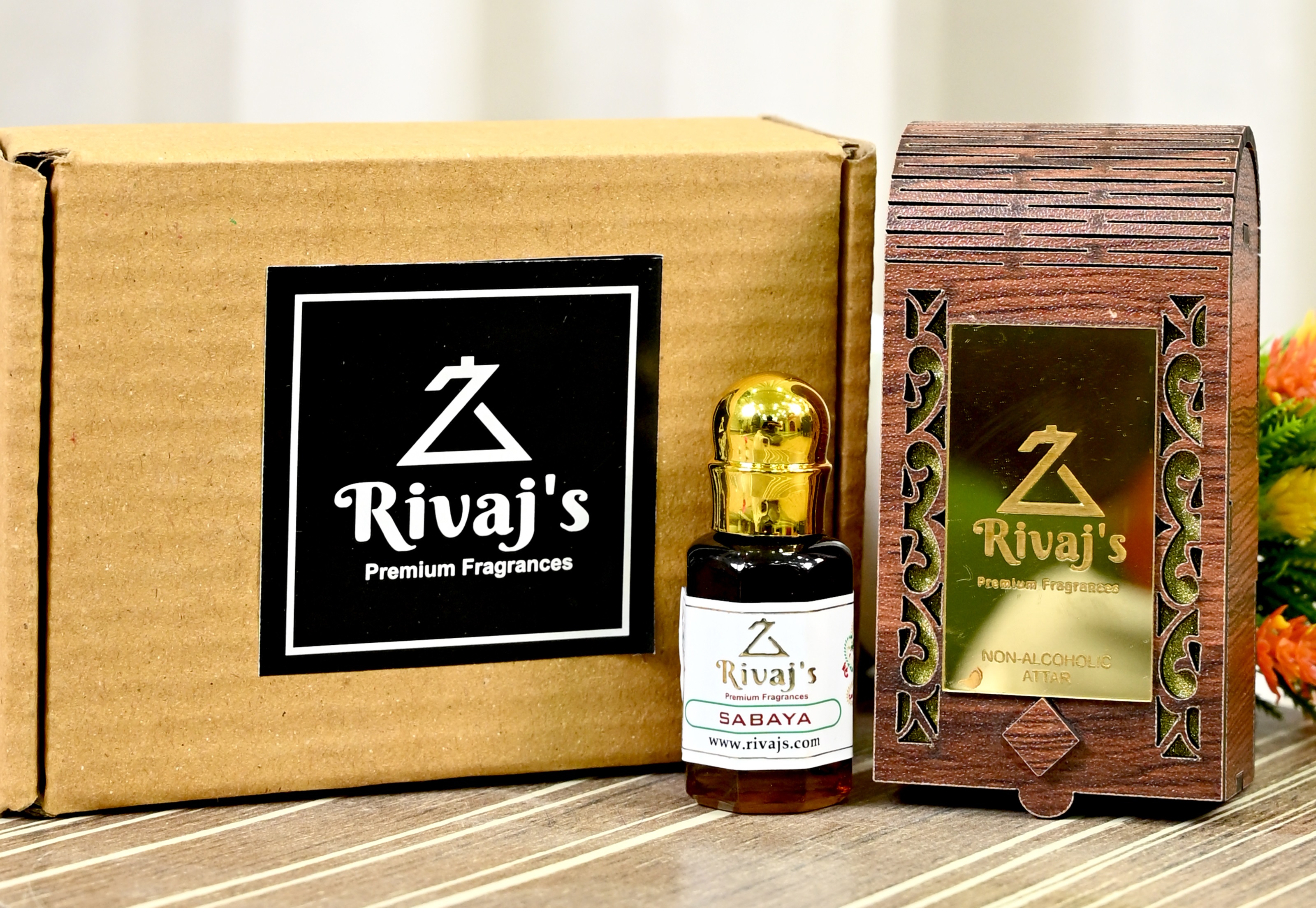 Sabaya Roll-On Attar (Premium Wooden Box)
